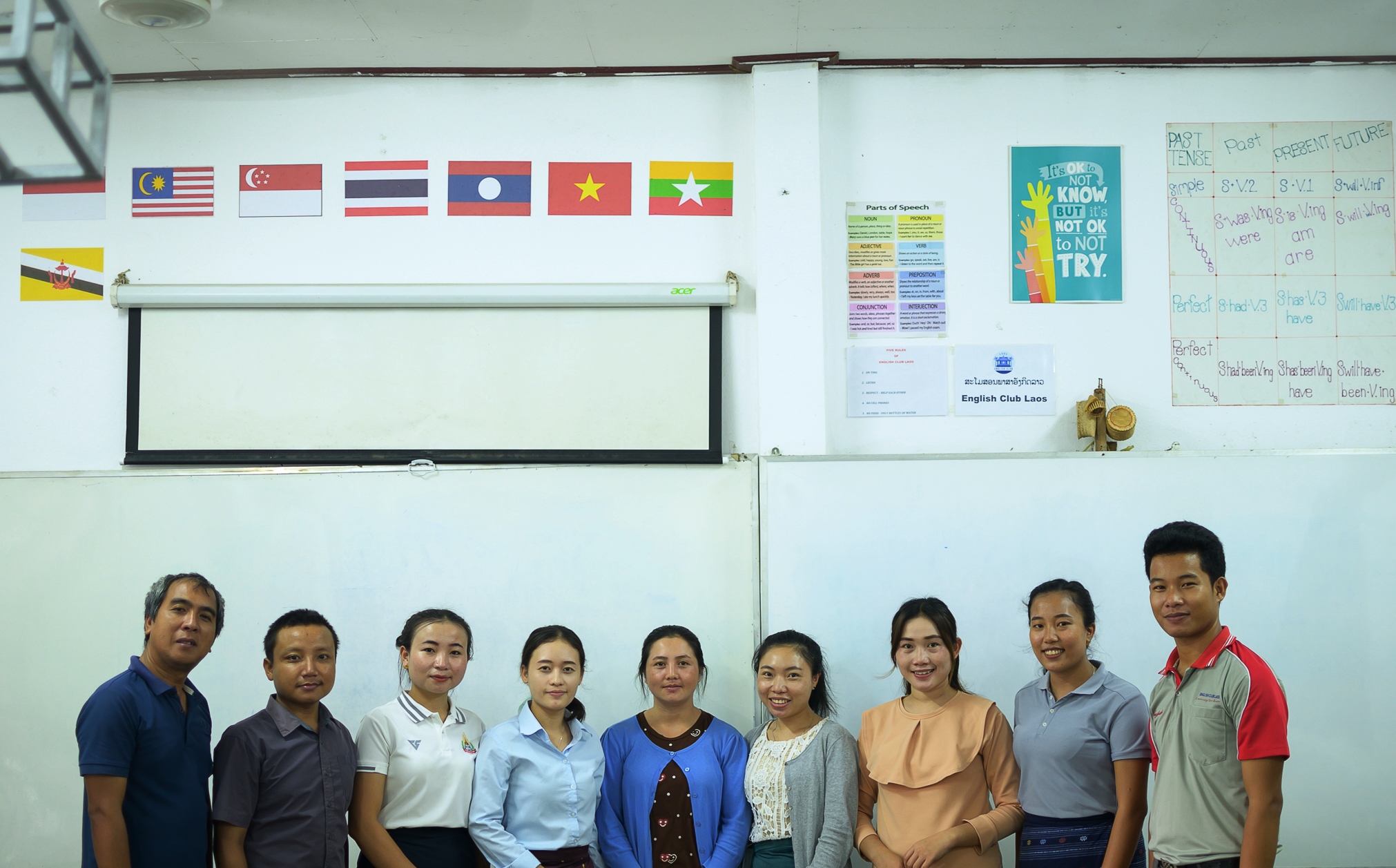 MEET THE TEAM – English Club Laos